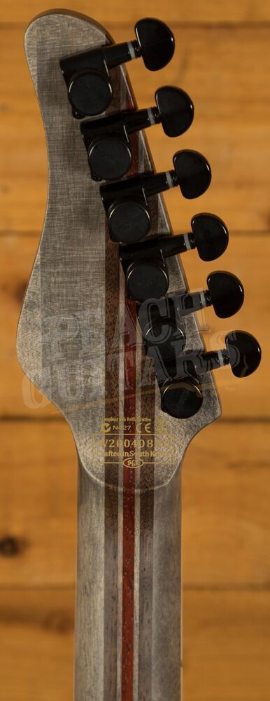 Schecter PT SLS Elite "Evil Twin" Satin Black - Peach Guitars