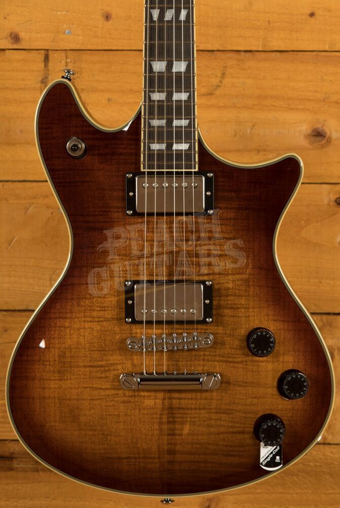 Schecter Tempest Custom Faded Vintage Sunburst (2020) - Peach Guitars