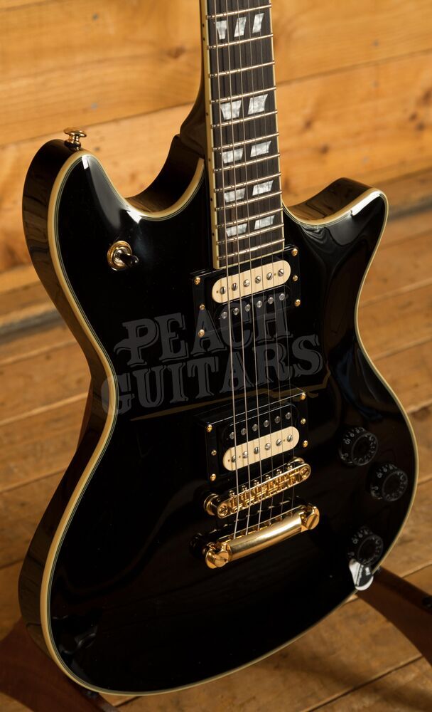 Schecter Tempest Custom Black (2020) - Peach Guitars