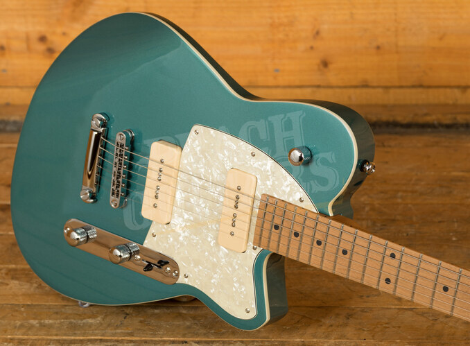 Reverend Charger 290 - Deep Sea Blue - Peach Guitars