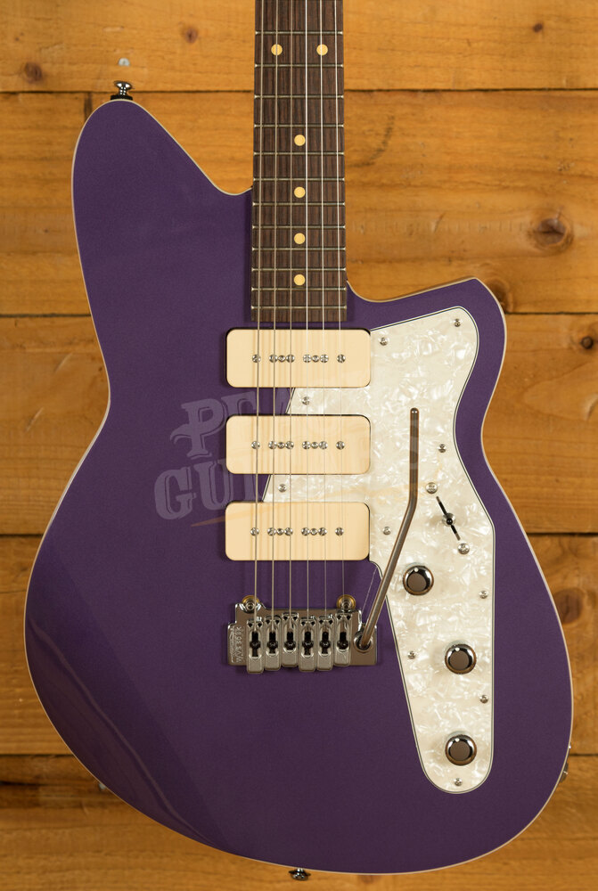 Reverend Bolt-On Series | Jetstream 390 - Italian Purple - Rosewood