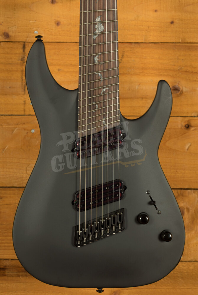 Schecter Damien-8 MS | 8-String - Satin Black