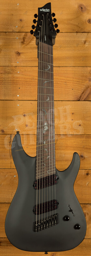 Schecter Damien-8 MS | 8-String - Satin Black