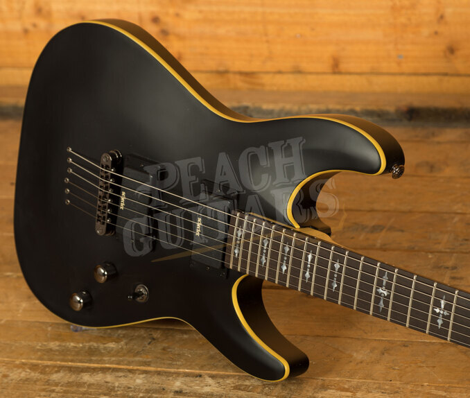 Schecter Demon-6 | Aged Black Satin