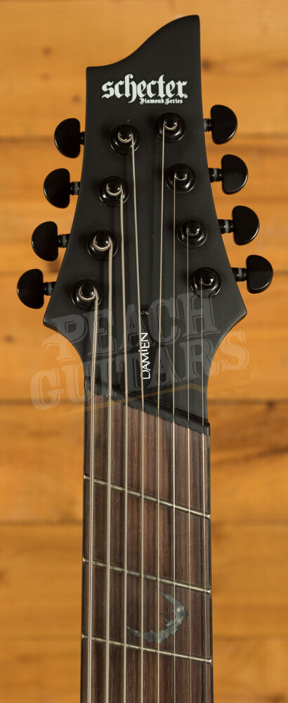 Schecter Damien-8 MS | 8-String - Satin Black