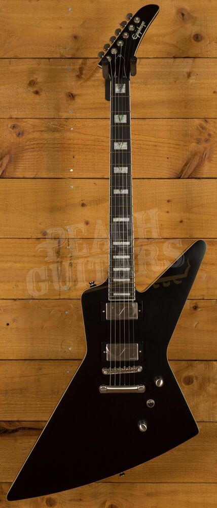 Epiphone Extura Prophecy Black Aged Gloss - Peach Guitars