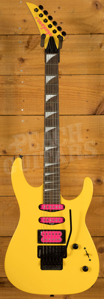 Jackson X Series Dinky DK3XR HSS | Laurel - Caution Yellow