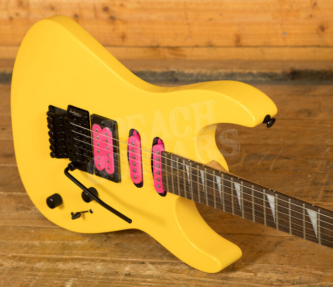 Jackson X Series Dinky DK3XR HSS | Laurel - Caution Yellow