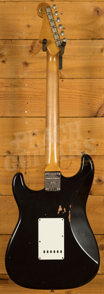 Fender Custom Shop LTD '63 Strat Relic Aged Black