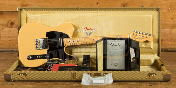 Fender Custom Shop '52 Telecaster "TCP" Faded Nocaster Blonde