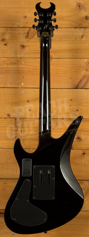 Schecter Synyster Custom-S | Gloss Black w/Silver Pinstripes