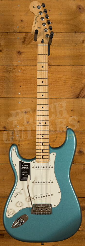 Fender Player Strat L/H Tide Pool Blue - Peach Guitars