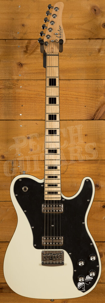 Schecter PT Fastback Olympic White - Peach Guitars
