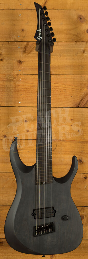 Ormsby Dino Cazares Multiscale 7 Max Black - Peach Guitars