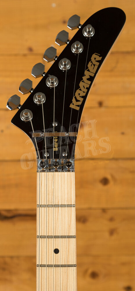 Kramer Baretta Custom Graphics "Hot Rod" Blue Sparkle with Flames