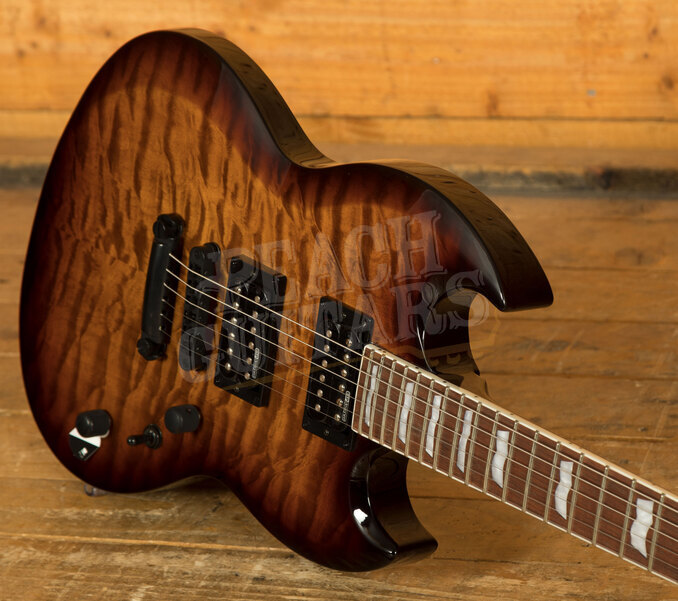 ESP LTD Viper-256 | Dark Brown Sunburst