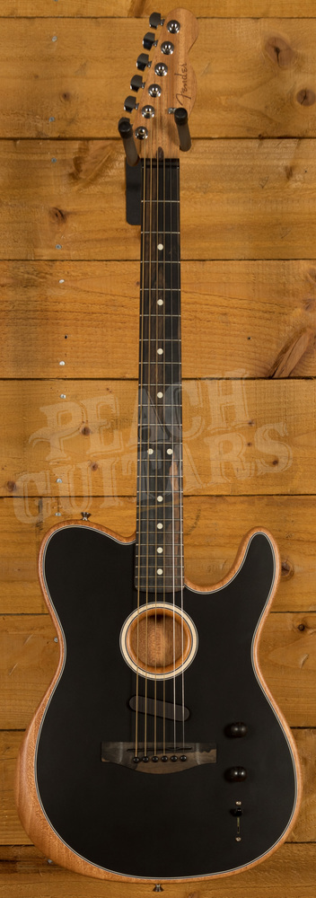 Fender Acoustasonic Tele Black - Peach Guitars