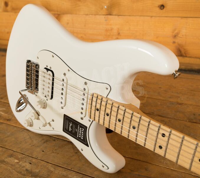 Fender Player Series Strat HSS Polar White - Peach Guitars