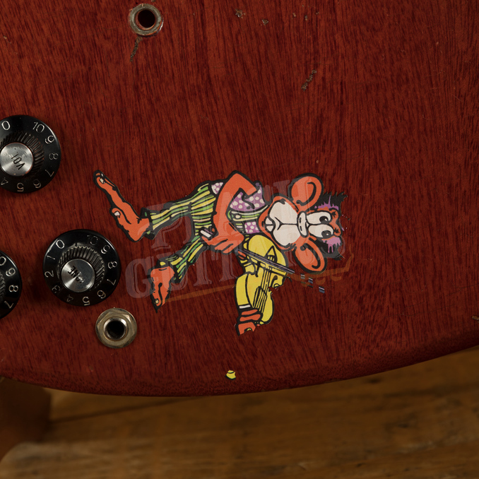 Gibson Custom Tony Iommi "Monkey" SG Aged and Signed - Peach Guitars