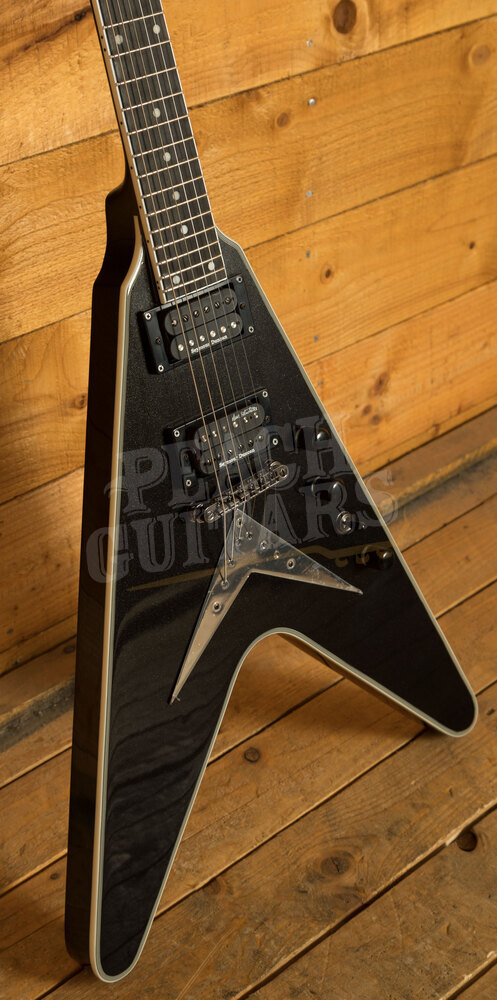 Epiphone Artist Collection | Dave Mustaine Flying V Custom - Black Metallic