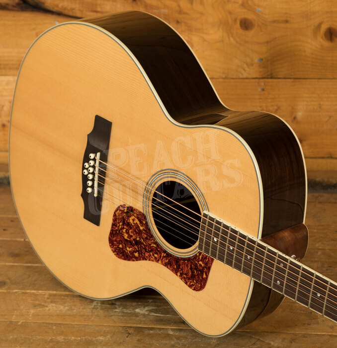Guild BT-258E Deluxe Jumbo | Baritone - 8-String - Electro - Natural