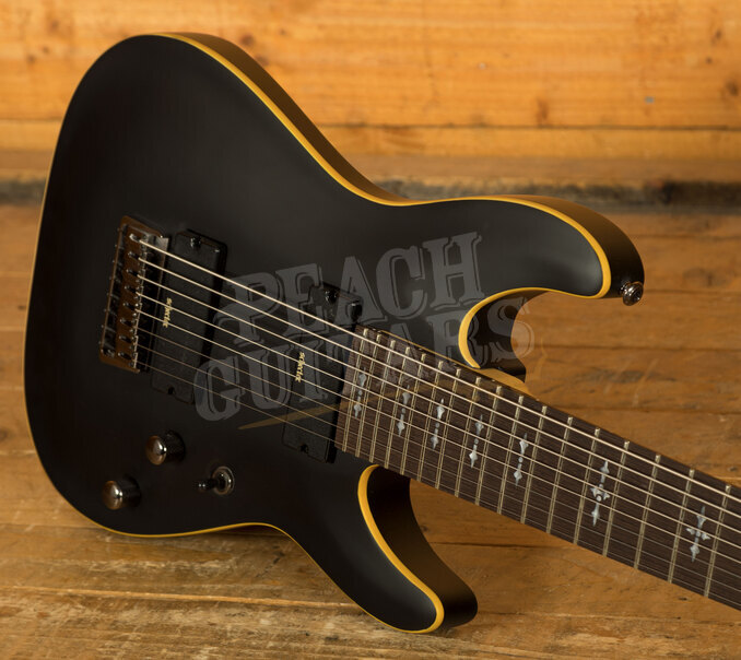 Schecter Demon-8 | 8-String - Aged Black Satin