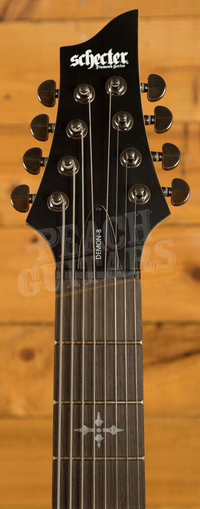 Schecter Demon-8 | 8-String - Aged Black Satin
