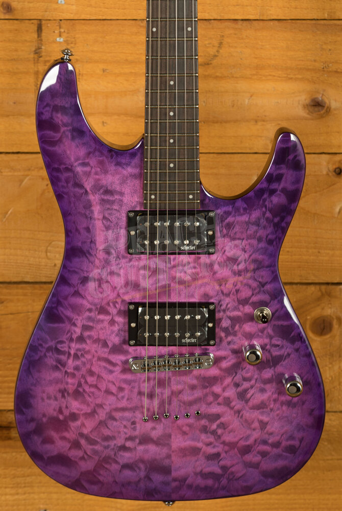 Schecter C-6 Plus | Electric Magenta