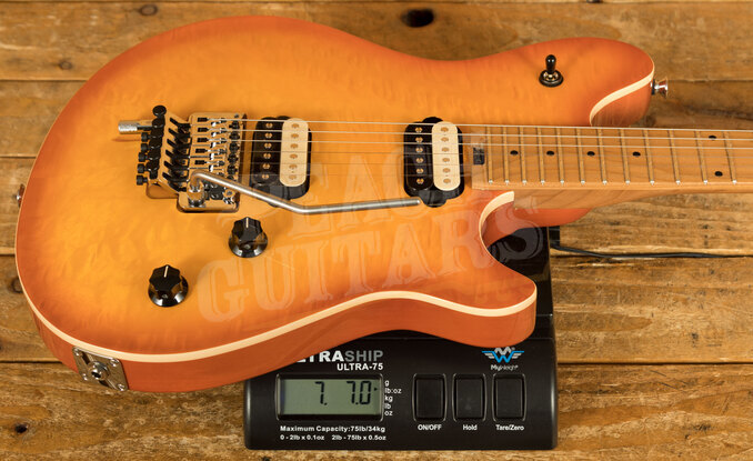 EVH Wolfgang Special QM | Baked Maple - Solar