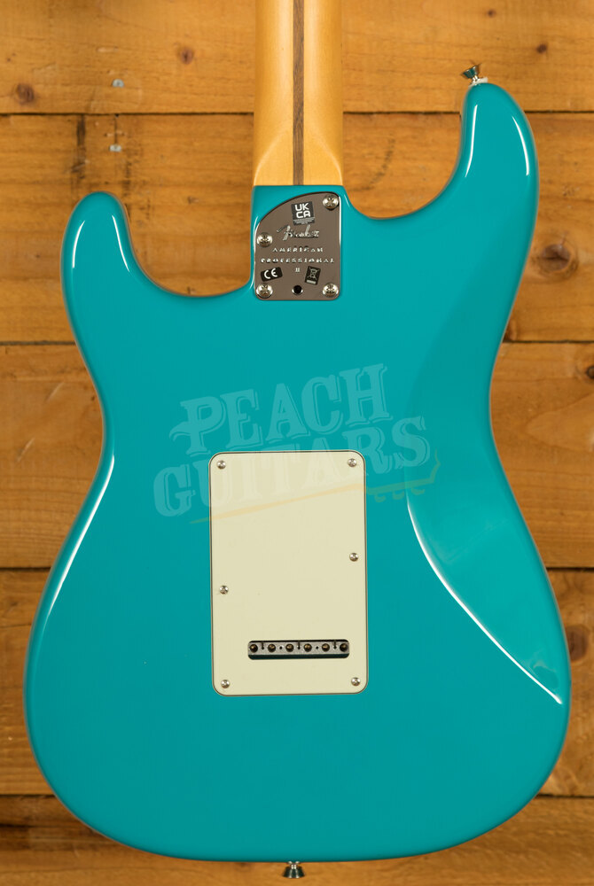 Fender American Professional II Stratocaster | Maple - Miami Blue