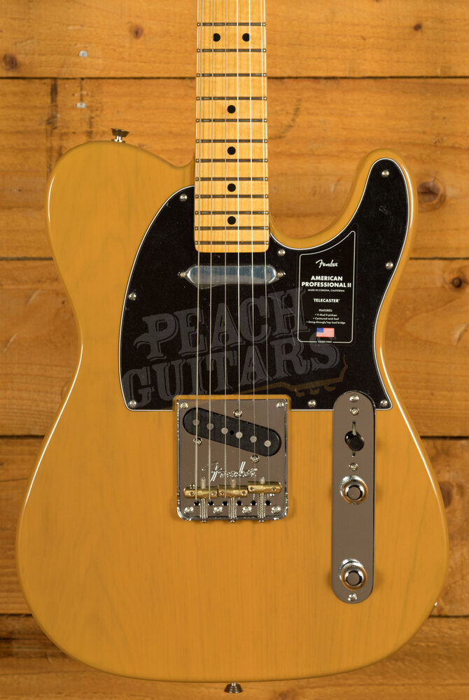 Fender American Professional II Telecaster | Maple - Butterscotch Blonde