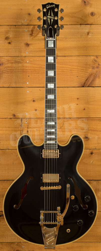 Gibson Custom M2M Murphy Lab 59 ES-355 Bigsby | Ebony - Ultra Light Aged