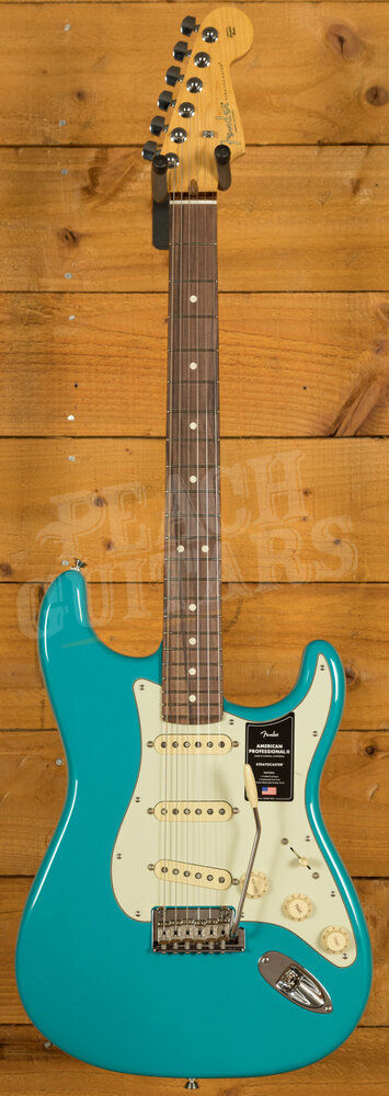 Fender American Professional II Stratocaster Miami Blue Rosewood
