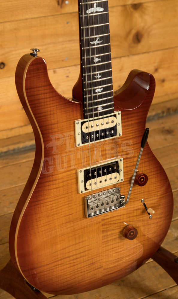 PRS SE Custom 24 - Vintage Sunburst - Peach Guitars