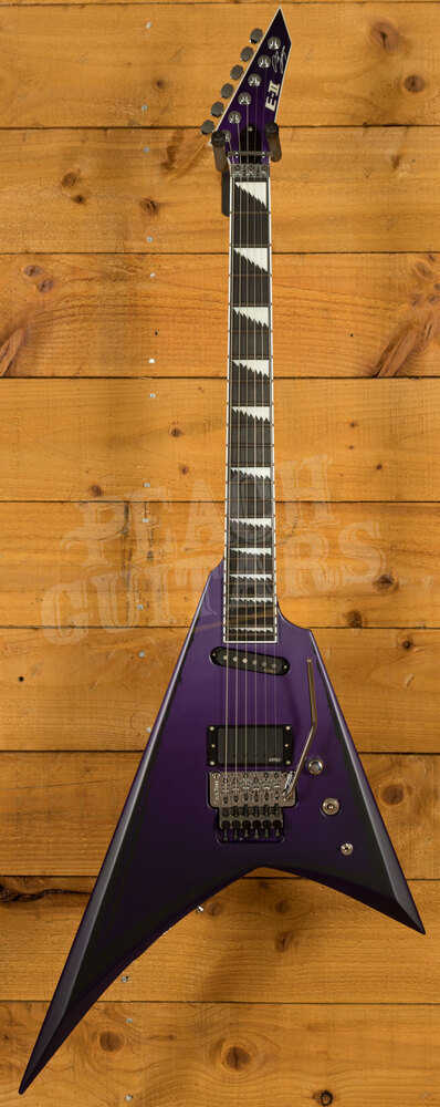 ESP E-II Alexi Ripped | Purple Fade Satin w/ Ripped Pinstripes