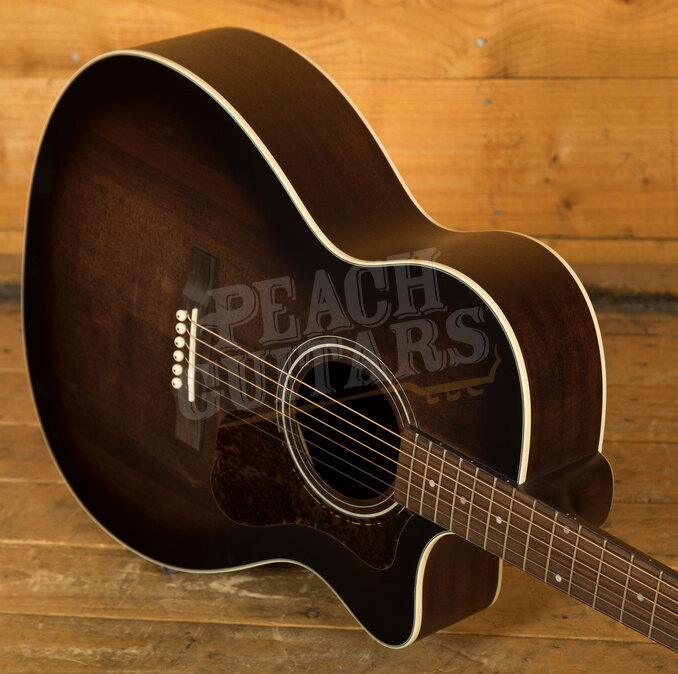 Guild OM-240CE Orchestra | Electro - Antique Charcoal Burst