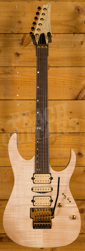 Ibanez 2019 RG1070FM-NTL Natural Low Gloss - Peach Guitars