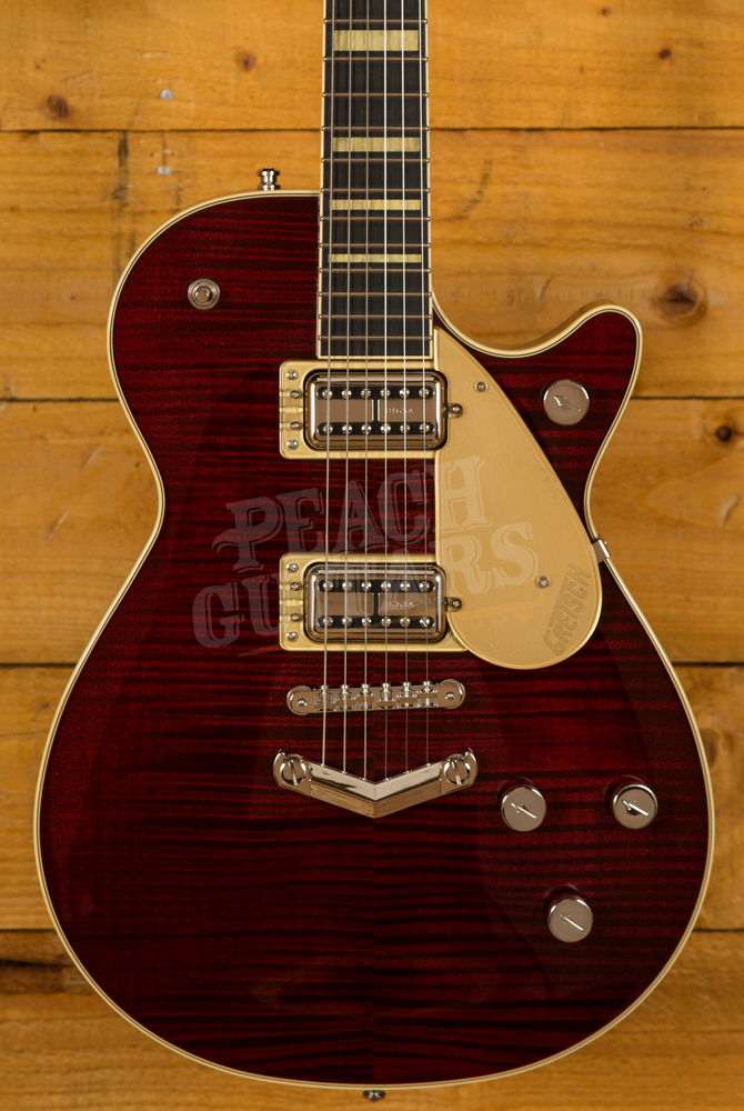 Gretsch G6228FM Players Edition Jet BT | Dark Cherry Stain