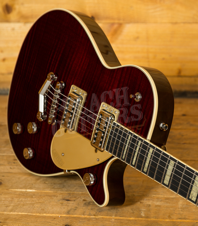 Gretsch G6228FM Players Edition Jet BT | Dark Cherry Stain