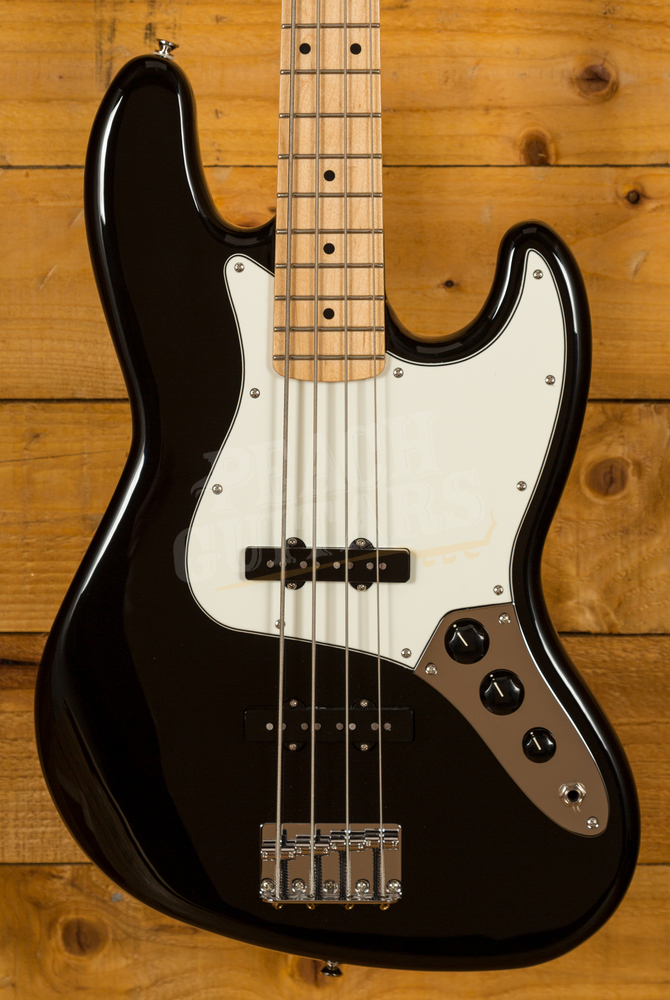 Fender Player Jazz Bass Maple Neck Black - Peach Guitars
