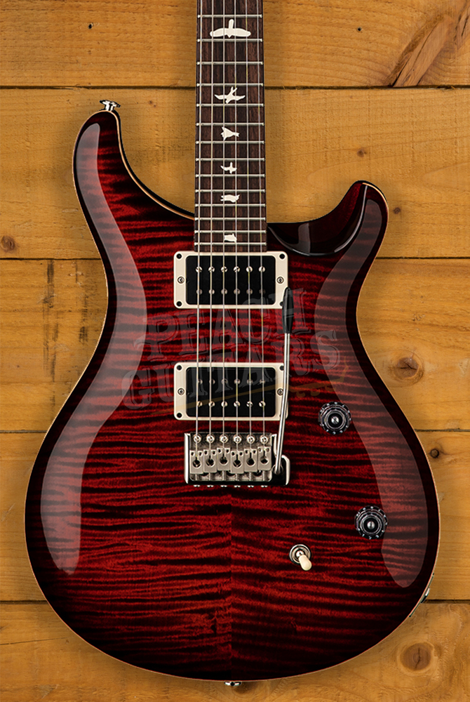 PRS CE24 - Fire Red Burst- Peach Guitars