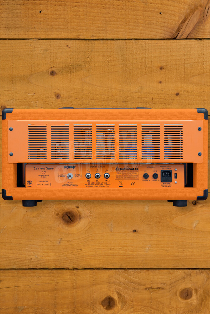 Orange Guitar Amps | Custom Shop 50 Head