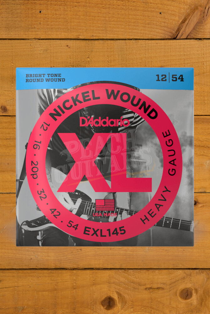 D'Addario Electric Strings | Nickel Wound - Heavy - 12-54