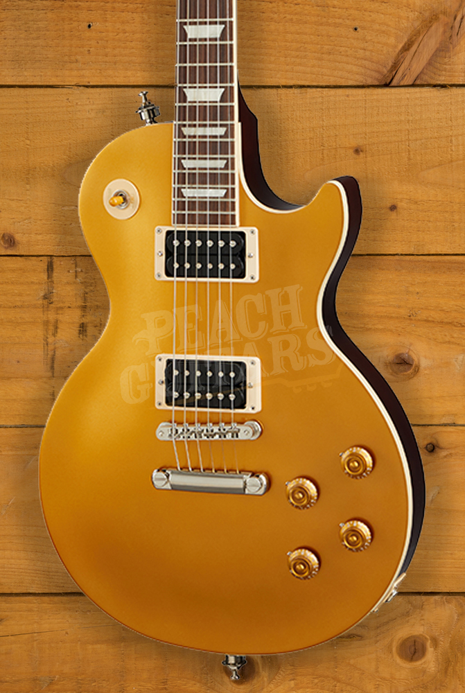 Gibson Slash "Victoria" Les Paul Standard Goldtop - Peach Guitars