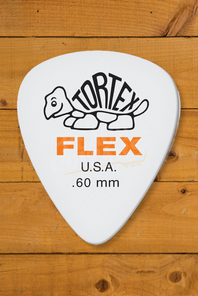 Dunlop 428-060 | Tortex Flex Standard Pick - .60mm - 12 Pack