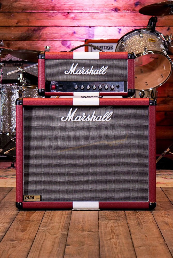 Marshall Design Store | 2525 Head & 1936 2x12 - Maroon Levant - *B-Stock*