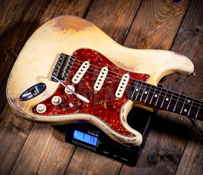 Fender Custom Shop Vincent Van Trigt Masterbuilt '59 Strat Relic Aged ...