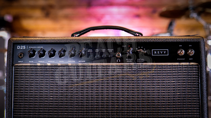 Revv Amplifiers | D25 25/5-Watt 6V6 1x12" Valve Combo