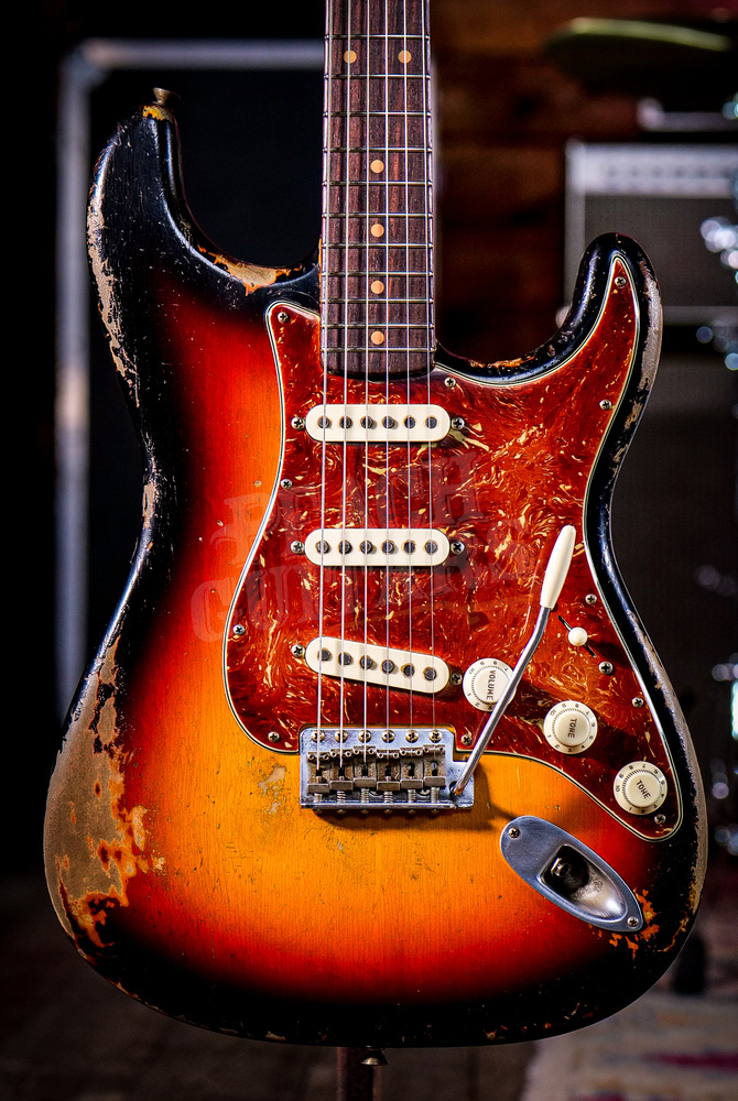 Fender Custom Shop Dale Wilson Masterbuilt 59 Stratocaster Relic Faded ...