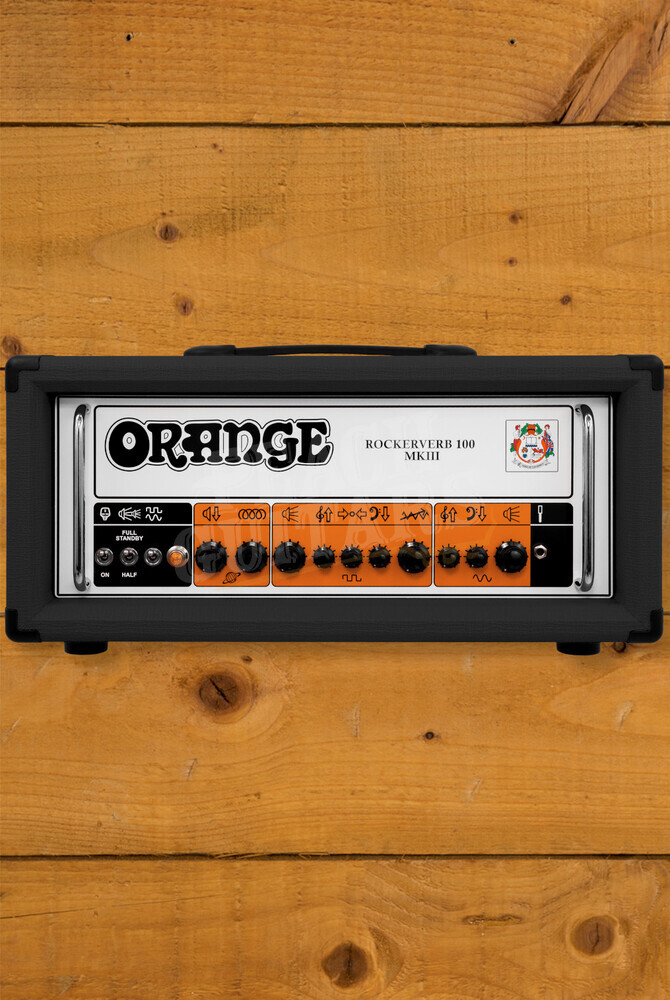 Orange Guitar Amps | Rockerverb 100 MKIII Head - Black